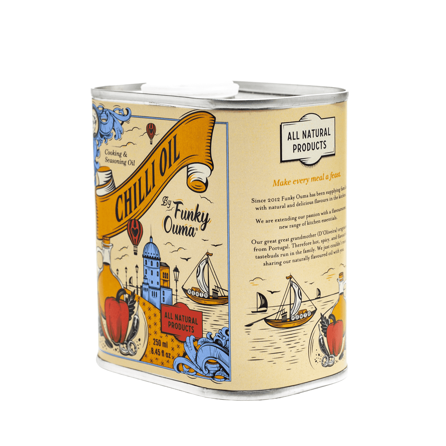 Tin: Chilli Oil 250ml – BraaiVeld