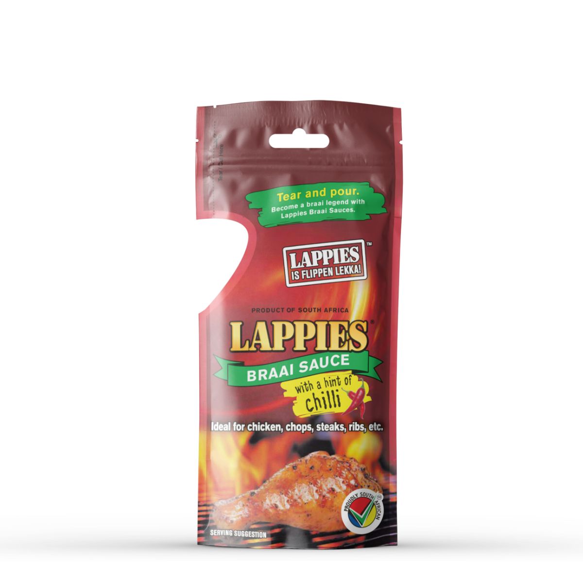 200ml Lappies Braai Sauce With A Hint Of Chilli – BraaiVeld