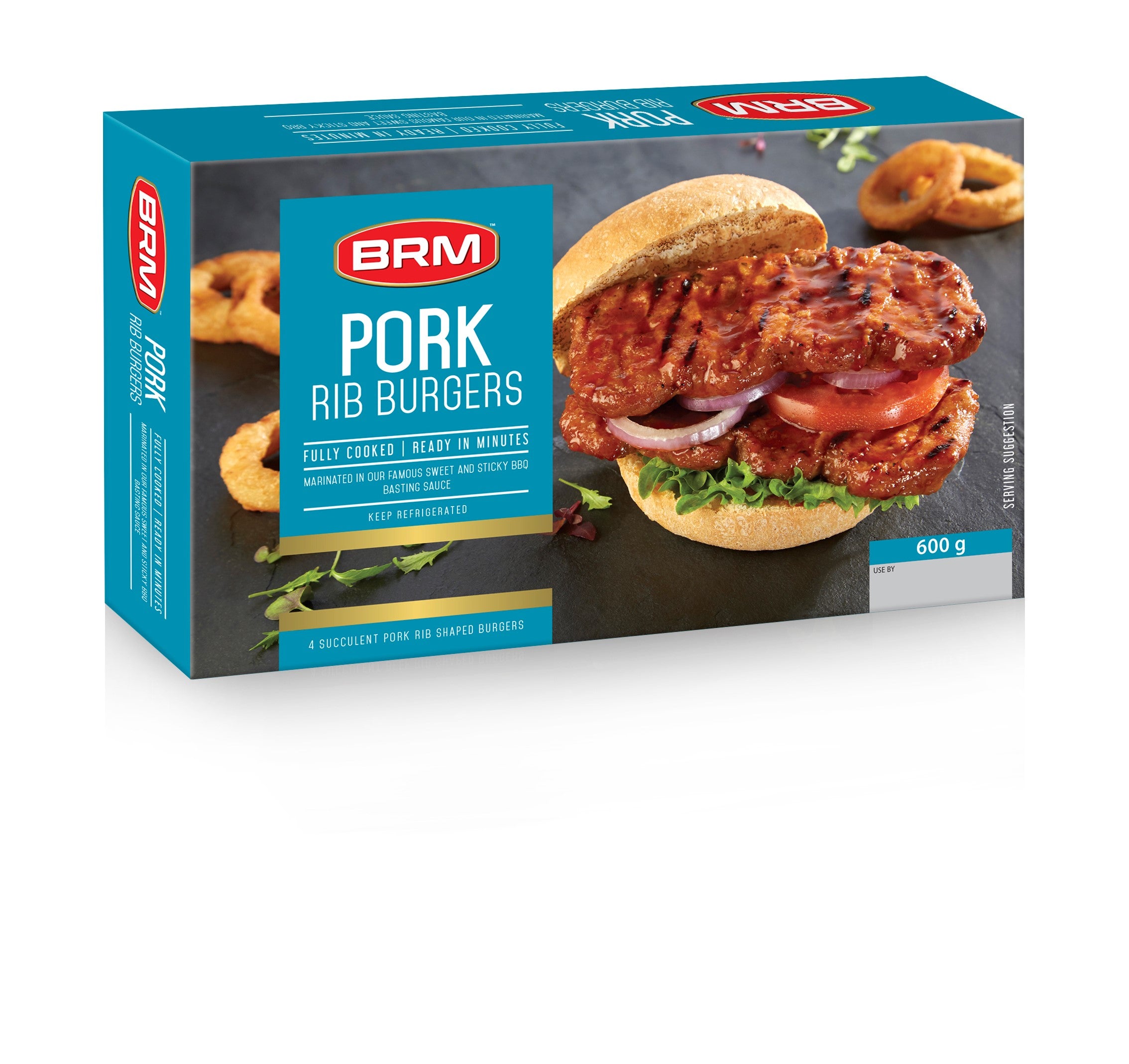 600G Pork Rib Burgers – BraaiVeld